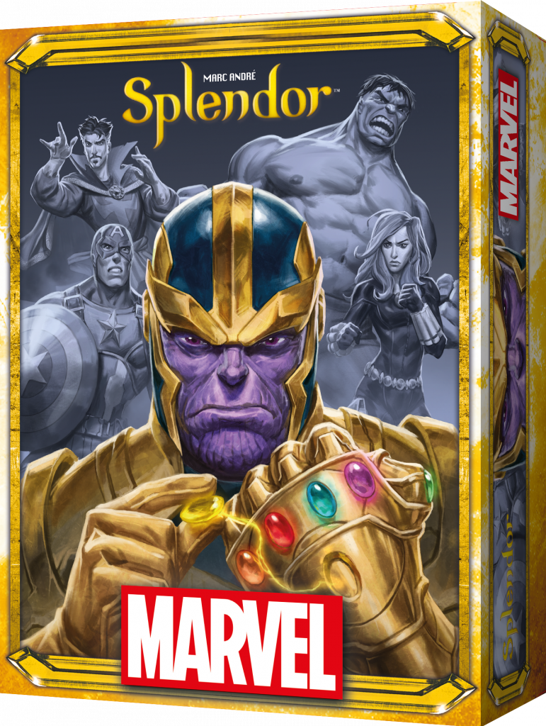 Splendor Marvel, le grand classique mais avec des vrais morceaux de ...