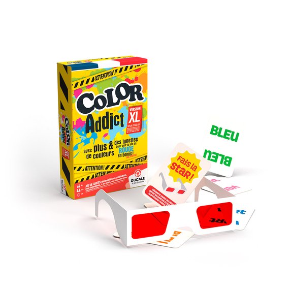 Color Addict XXL, le jeu de cartes pour en voir de toutes les couleurs