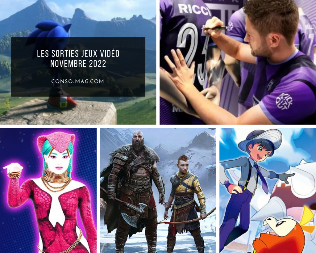 Les sorties jeux vidéo du mois de novembre 2022 • Conso-Mag